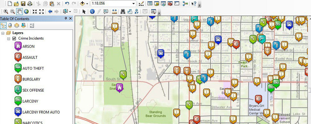 Arc GIS (ESRI) Course – Pixelman